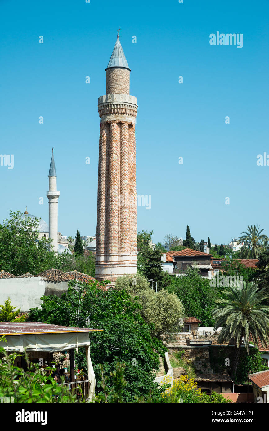 Fluted minaret mosque antalya hi-res stock photography and images - Alamy