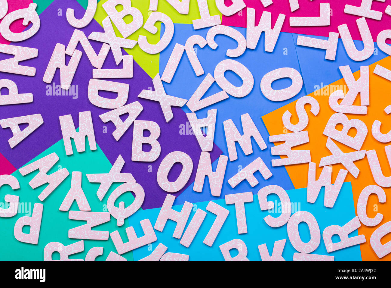 Lots of letters hi-res stock photography and images - Alamy