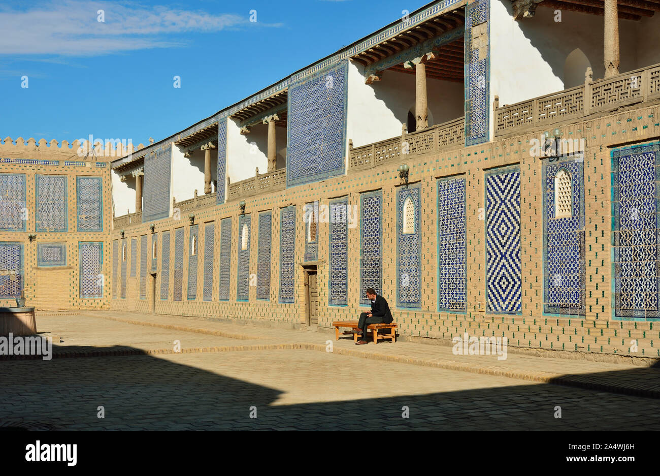 Harem of the Tosh Hovli palace. Khiva, a UNESCO World Heritage Site ...