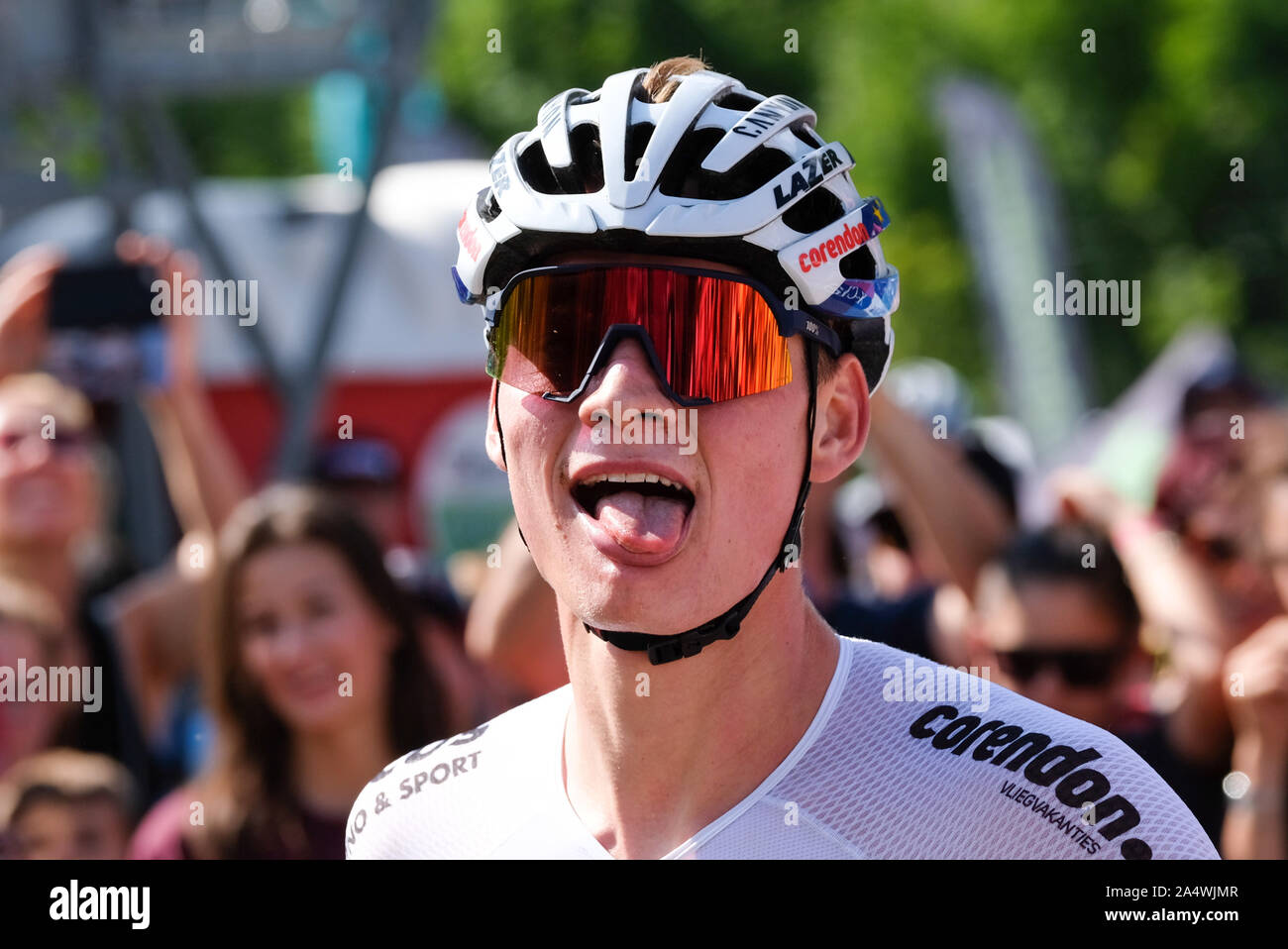 MATHIEU VAN DER POEL VINCITORE DELLA TAPPA ITALIANA DELLA COPPA DEL MONDO XCO during Cross ...