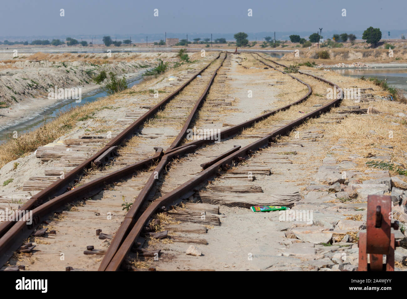 Indian rail stop hi-res stock photography and images - Alamy