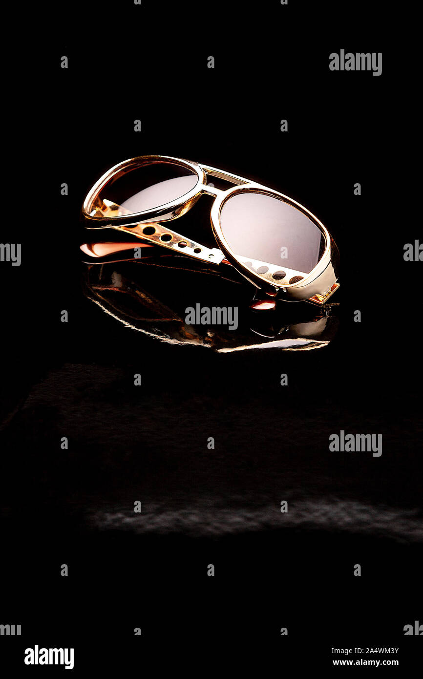 Elvis Presley sunglasses Stock Photo - Alamy