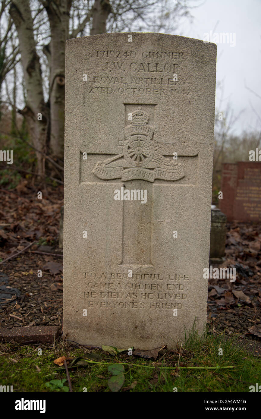 Commonwealth War Graves Commission Grave of John William Gallop of the ...