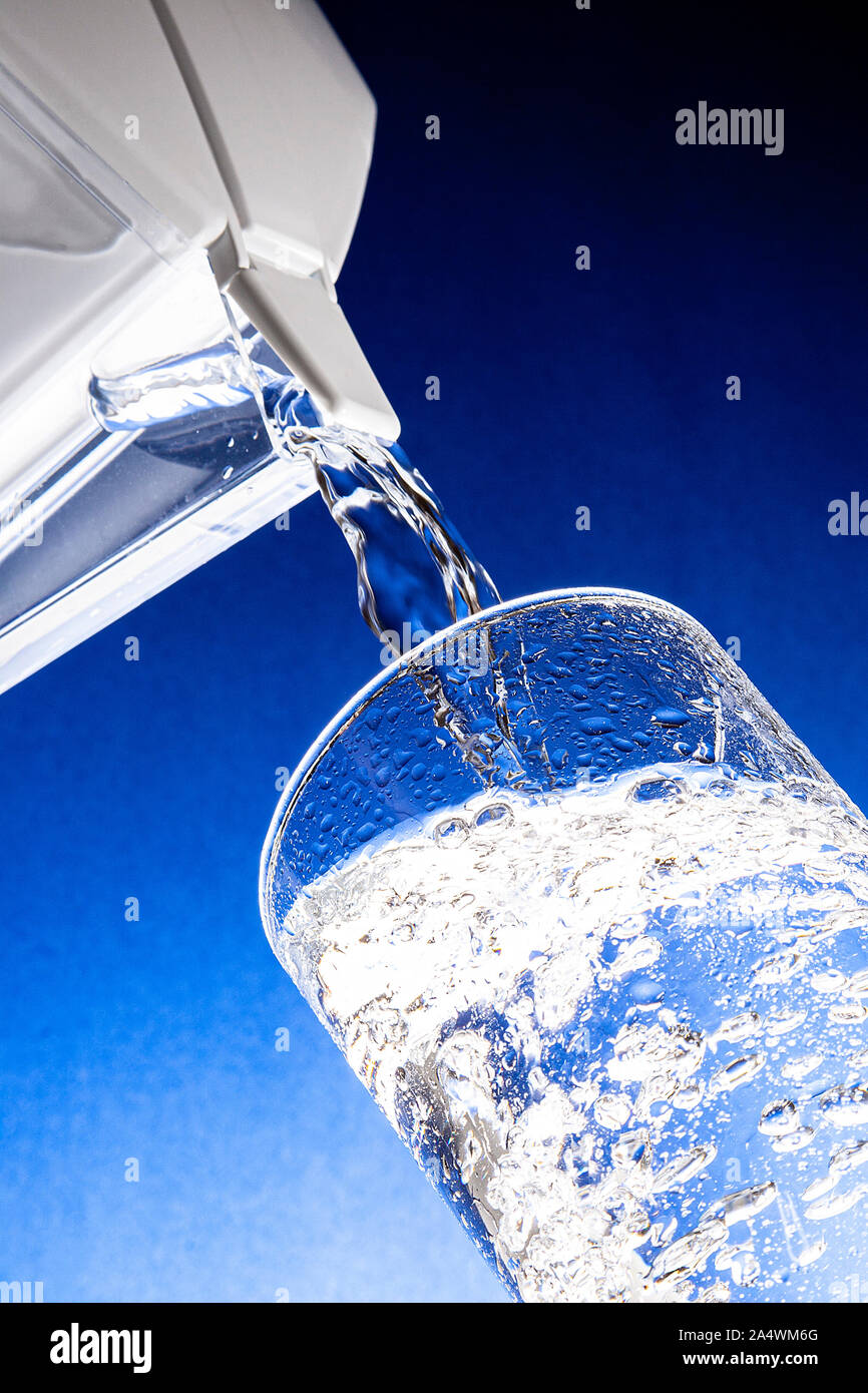 Jug Pouring Water Glass High Resolution Stock Photography and Images ...