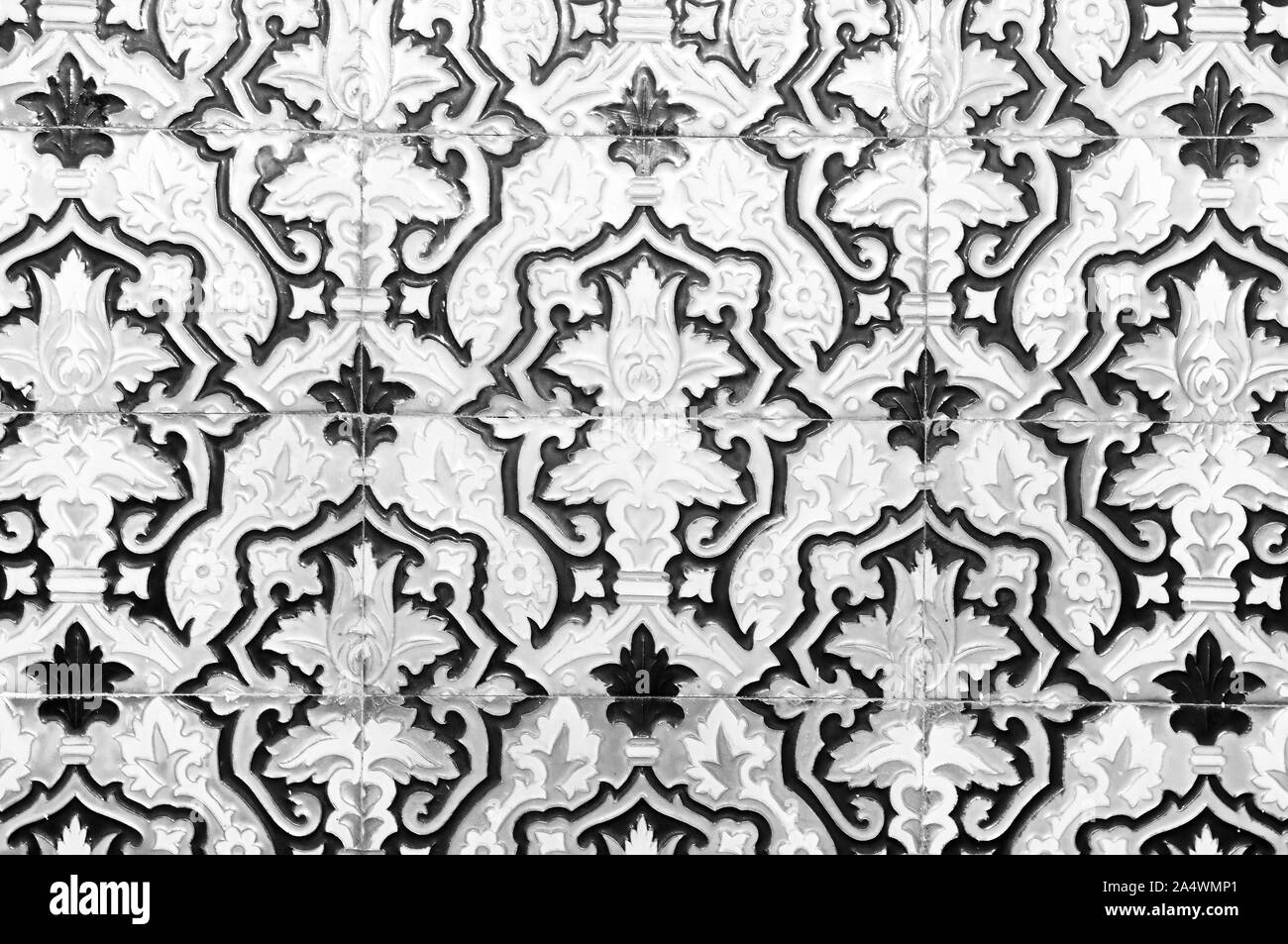 Seamless shapes background Black and White Stock Photos & Images - Alamy