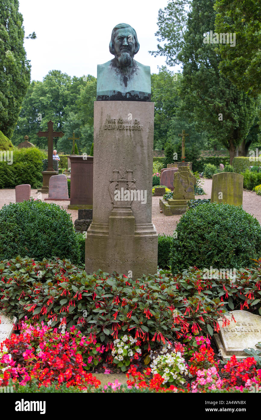 World heritage Corlvey Castle, former Benedictine abtei, near Höxter ...