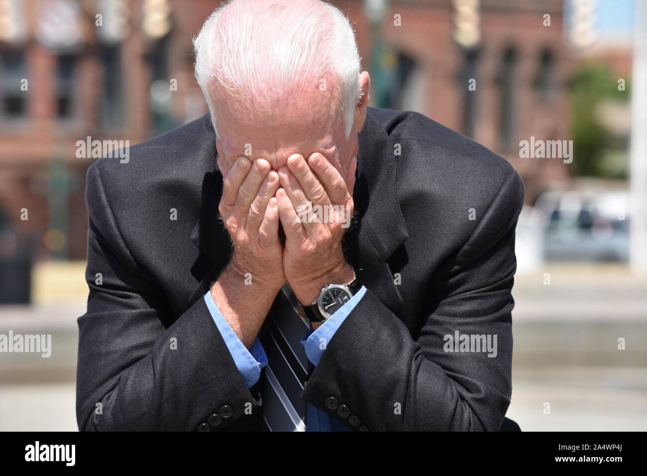 Sad executive hi-res stock photography and images - Alamy