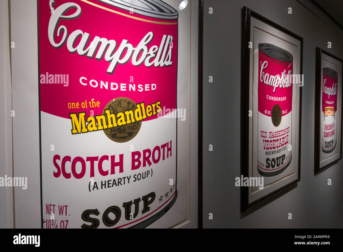 Andy Warhol Campbell's Soup Can Art at Christie's Inc. Auction House ...