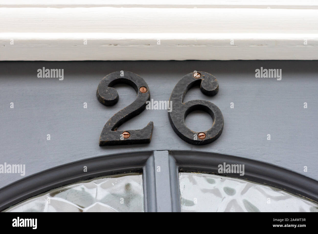 Number 26 door hi-res stock photography and images - Alamy
