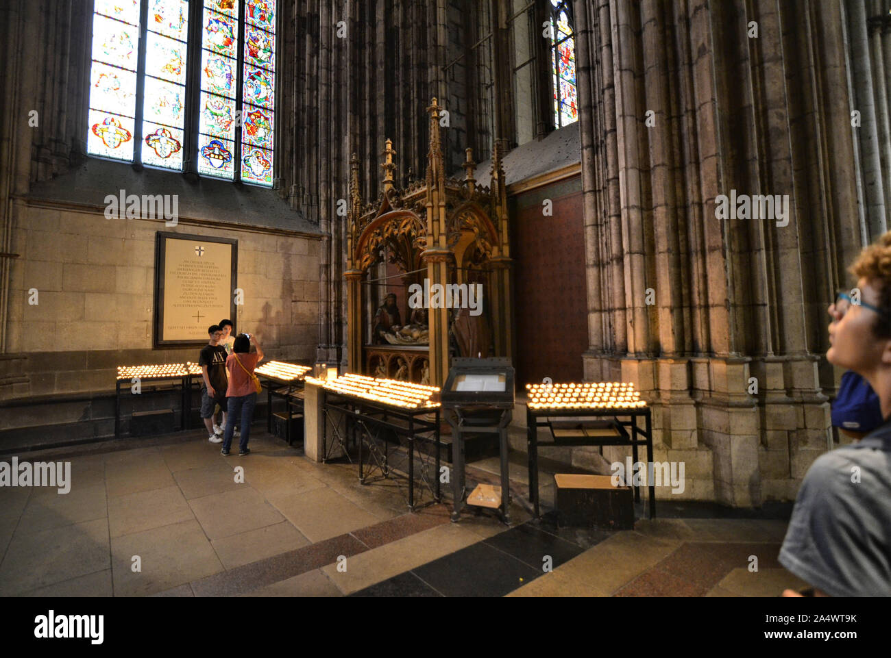 Inside Cologne Cathedral High Resolution Stock Photography and Images ...