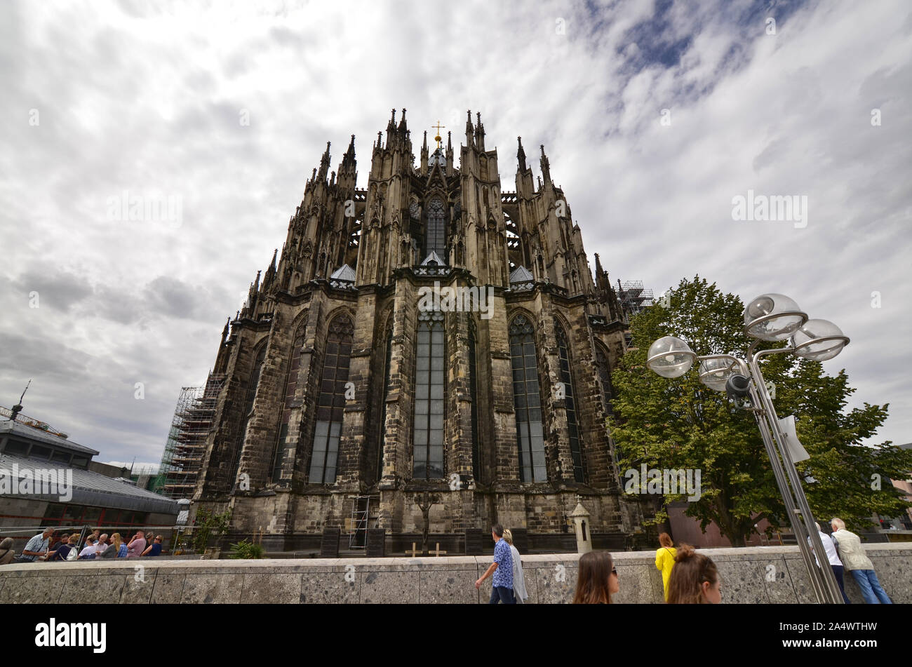 Cologne cathedral in the back hi-res stock photography and images - Alamy