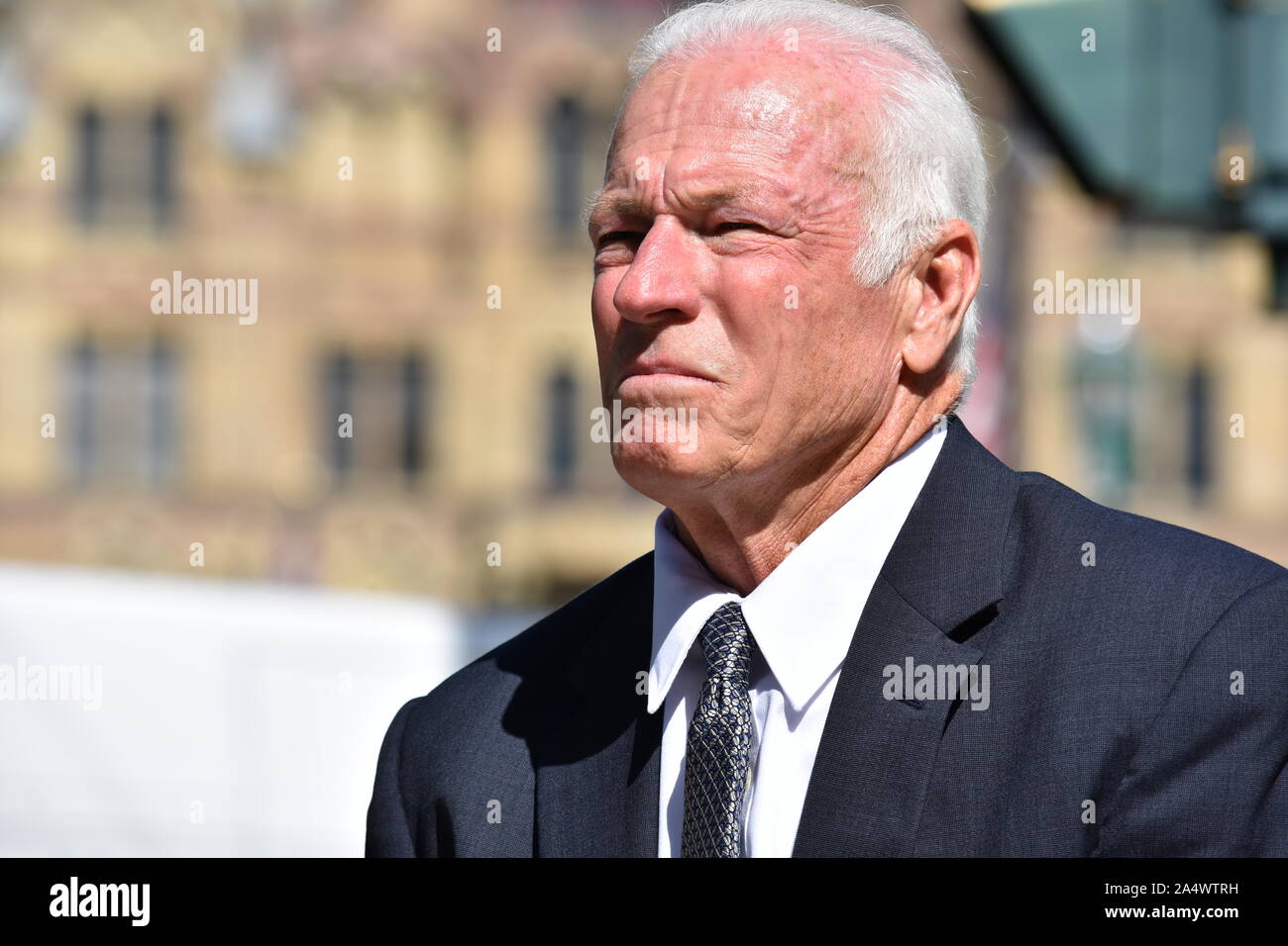 Serious Adult Senior Business Man Stock Photo - Alamy