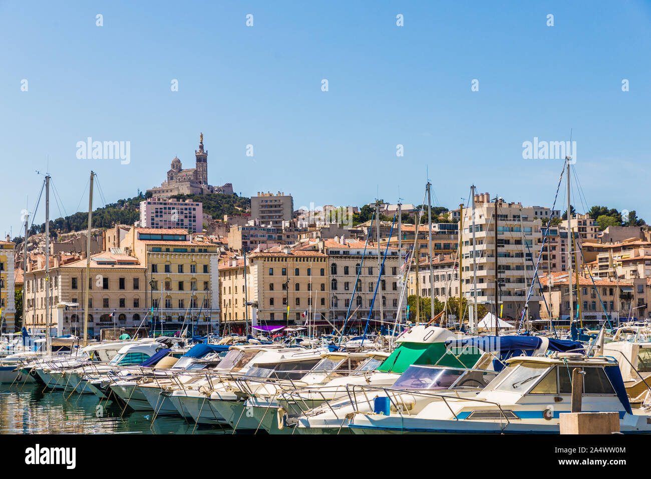 Top view marseille french city hi-res stock photography and images - Alamy