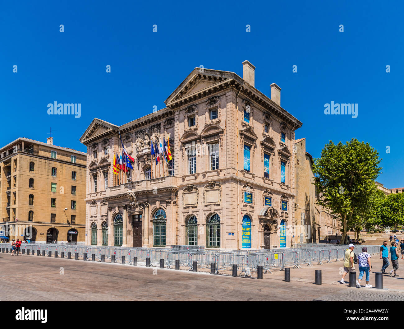 A View in Marseille in France Stock Photo - Alamy