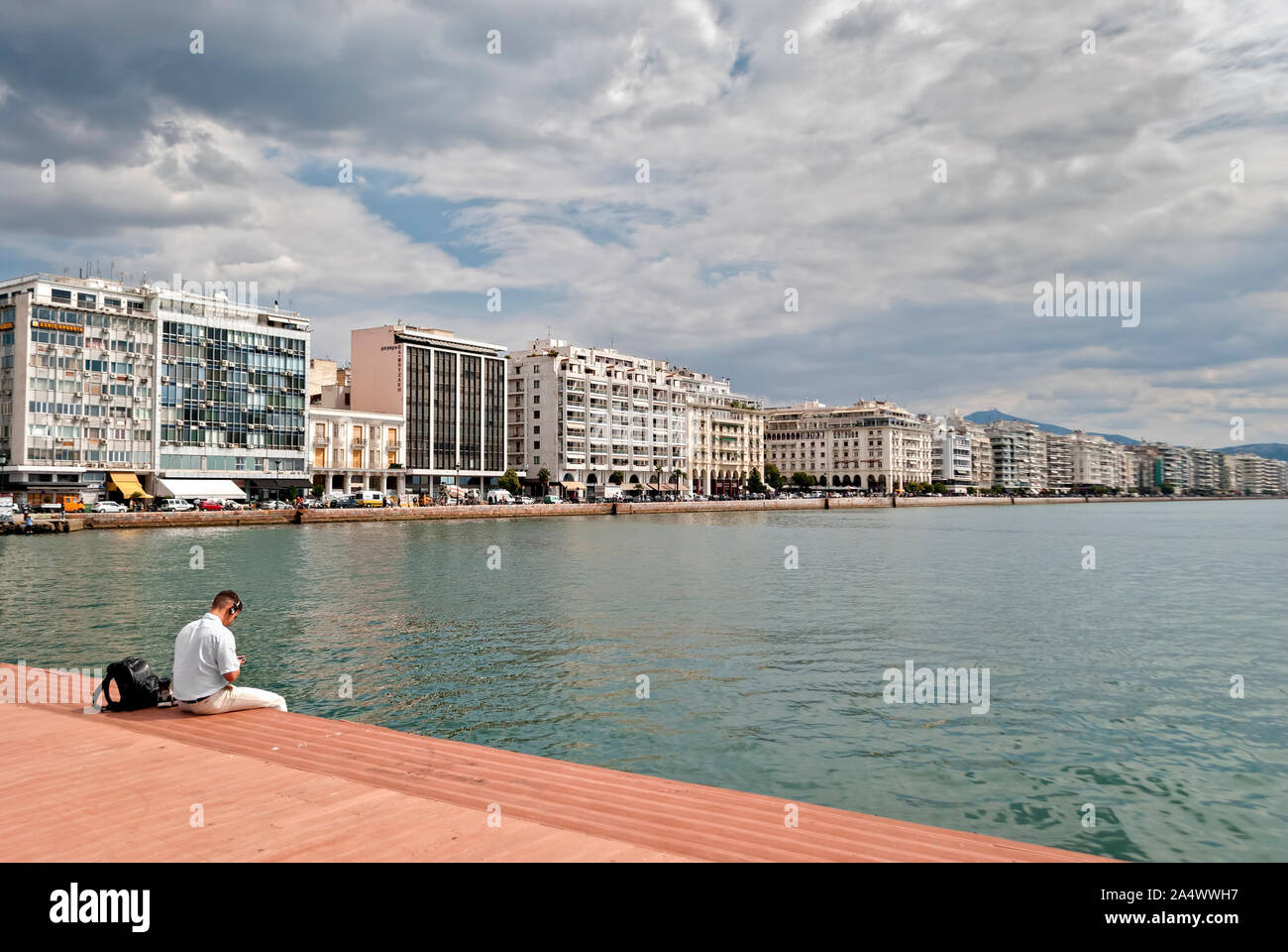 Greece pier hi-res stock photography and images - Alamy