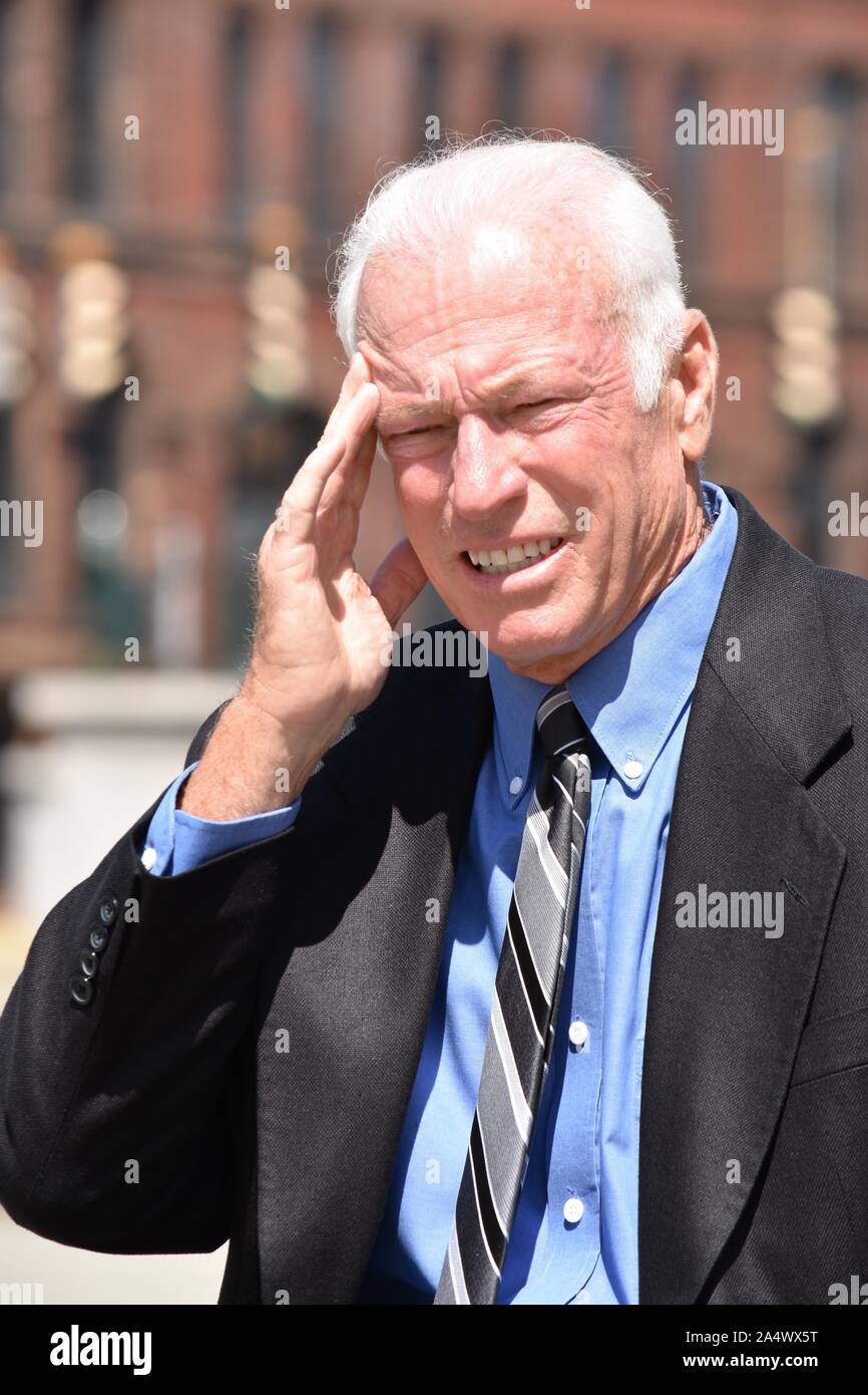 Business man under stress hi-res stock photography and images - Alamy