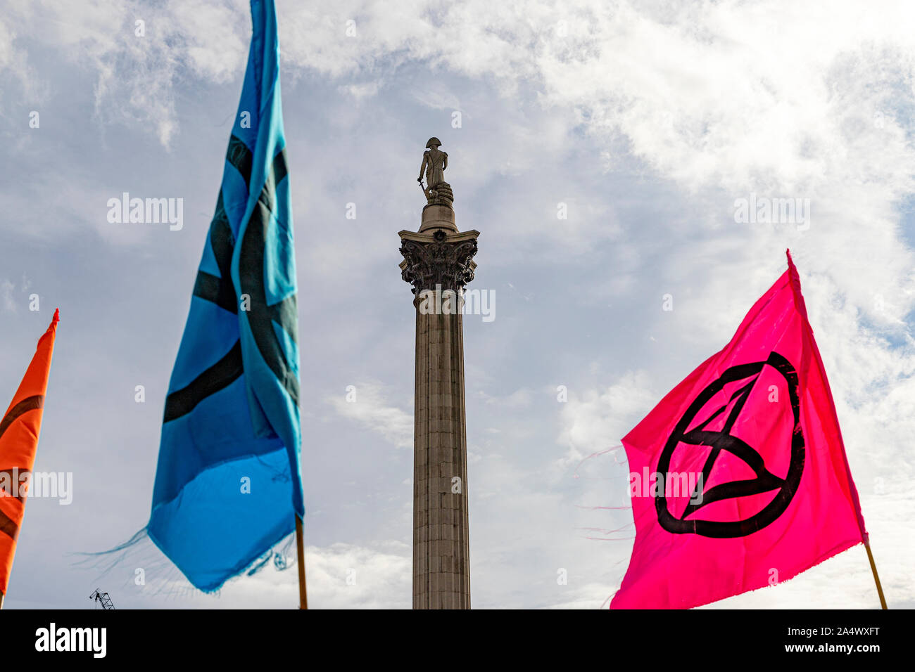 Extinction rebellion flags hi-res stock photography and images - Alamy