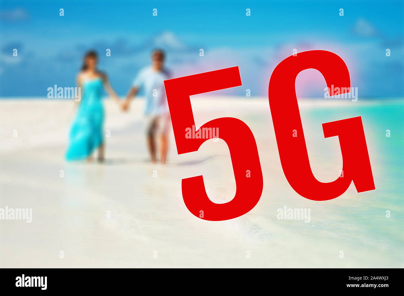 The concept on the possible negative impact of the fifth generation of “5G” mobile networks on ...