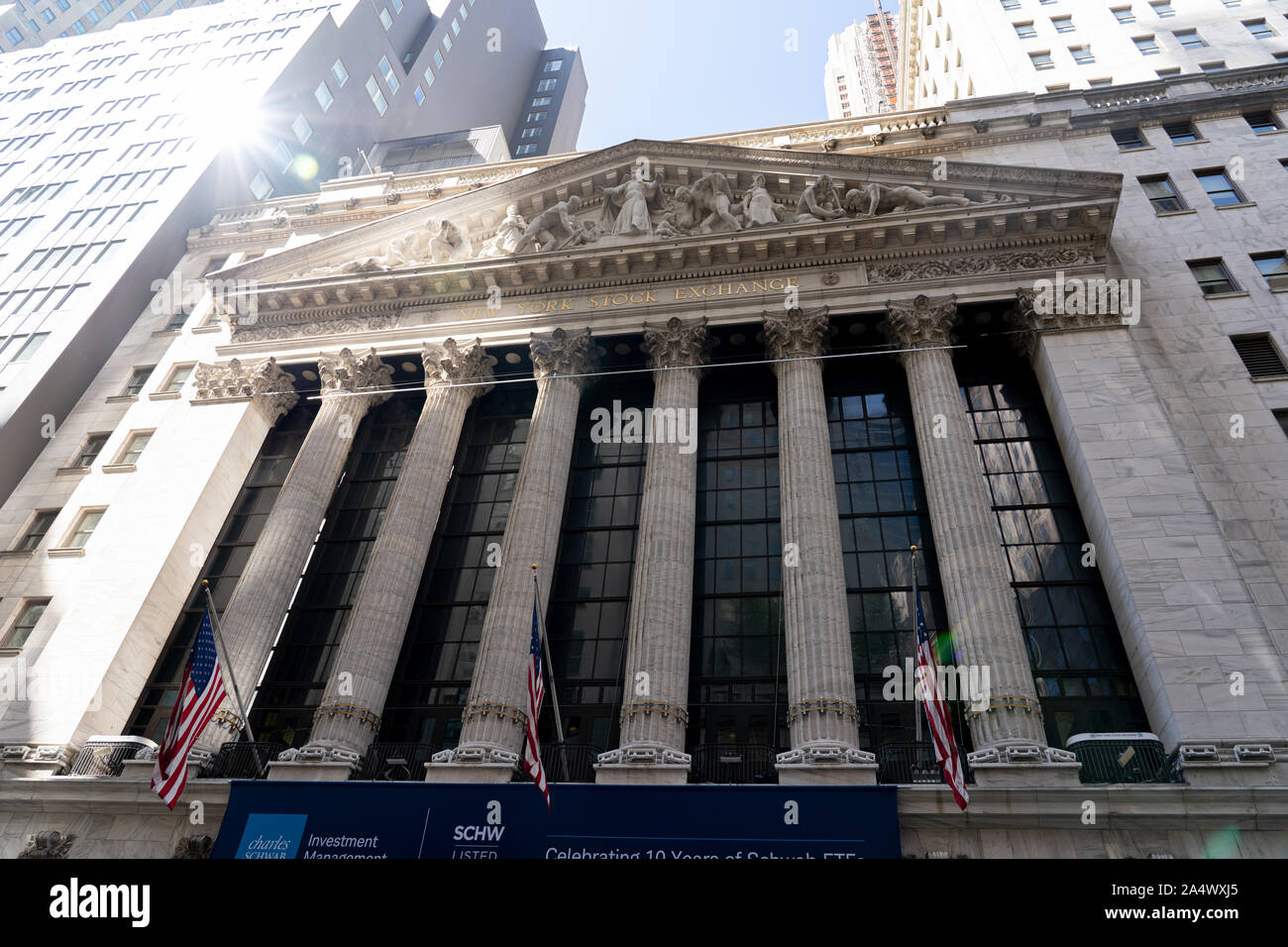 New York City Stock Exchange Stock Photo - Alamy