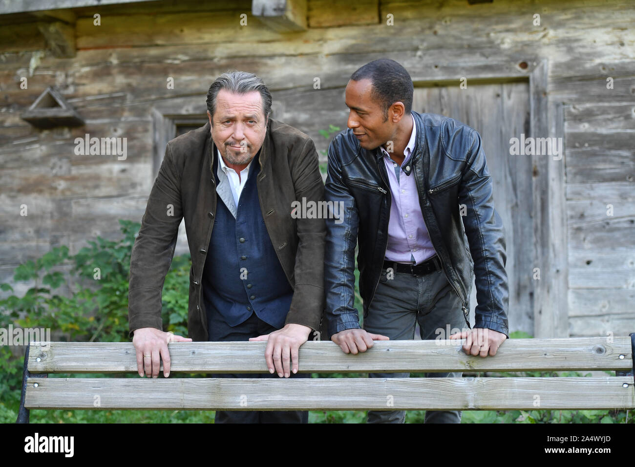 The Erwithtlerduo Andreas GIEBEL (plays the commissar Benedikt Beissl ...