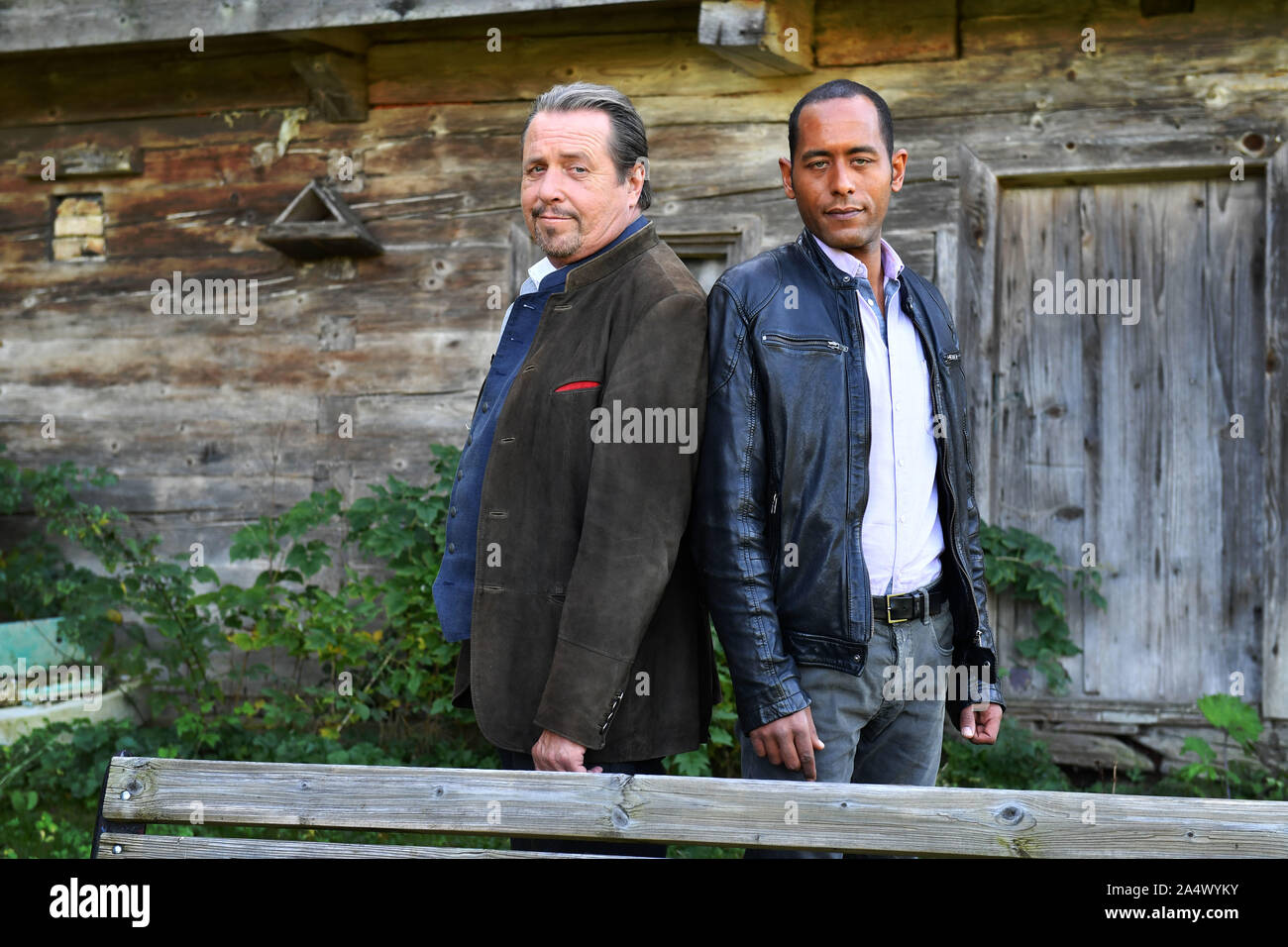The Erwithtlerduo Andreas GIEBEL (plays the commissar Benedikt Beissl ...