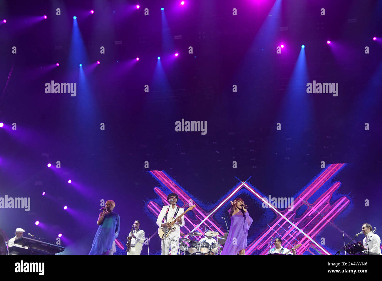 Rio de Janeiro, Brazil, October 3, 2019. Guitarist Nile Rodgers of the ...