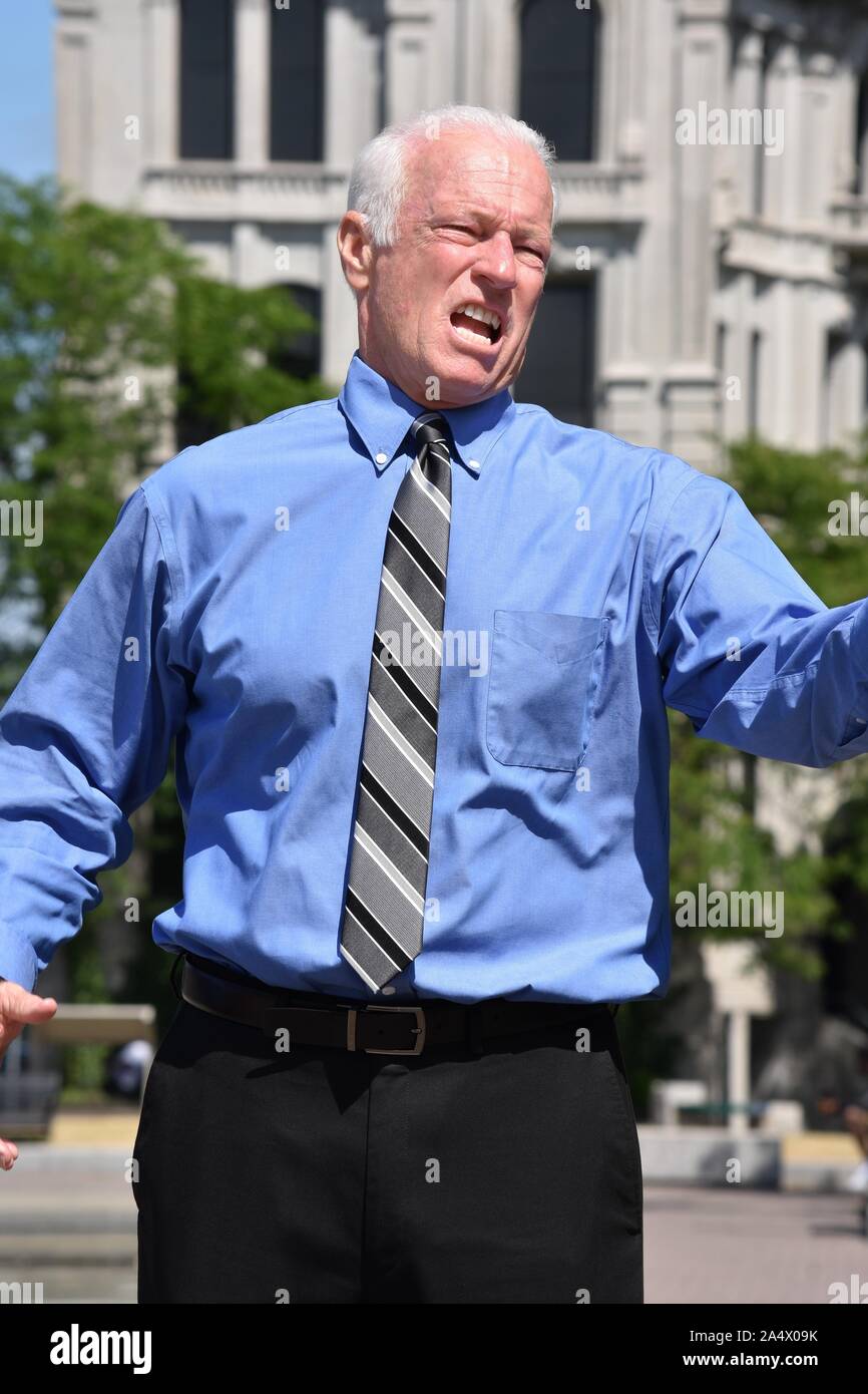 Older business owner hi-res stock photography and images - Alamy