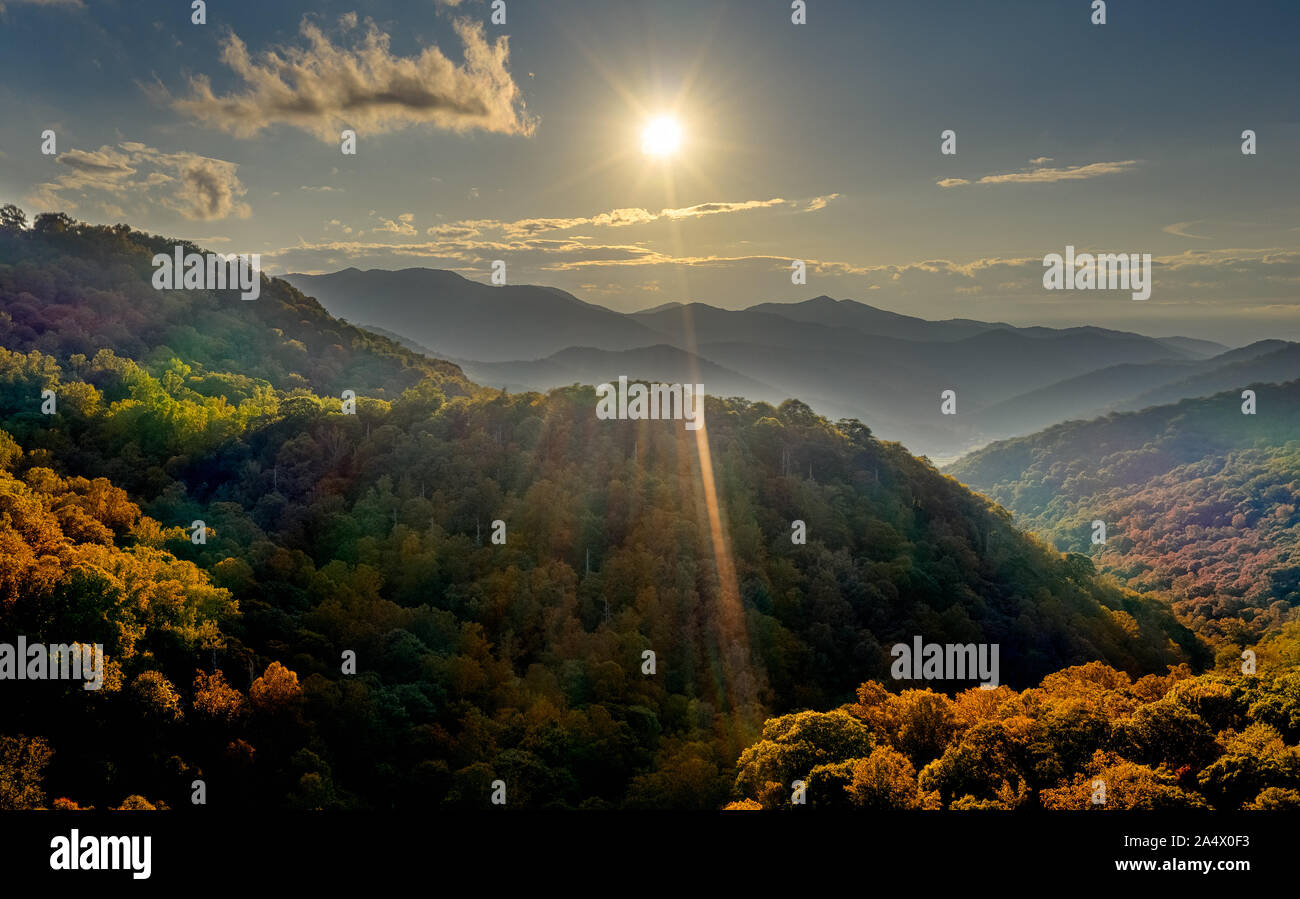 Appalachian mountains aerial hi-res stock photography and images - Alamy