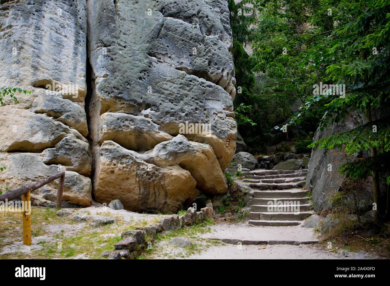 Prachovské skály, A unique combination of outlandish rock formations ...