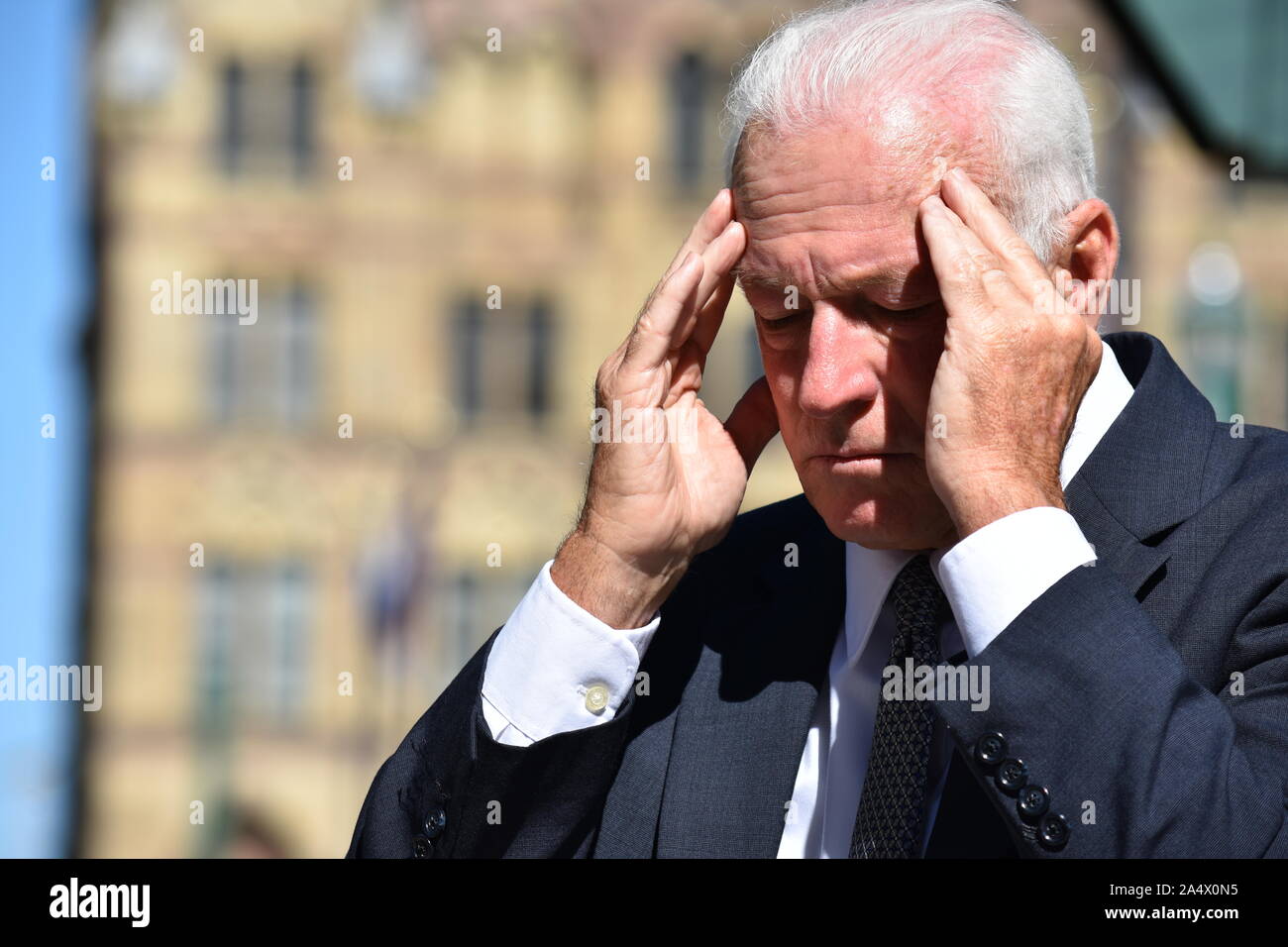 Anxious maturity hi-res stock photography and images - Alamy