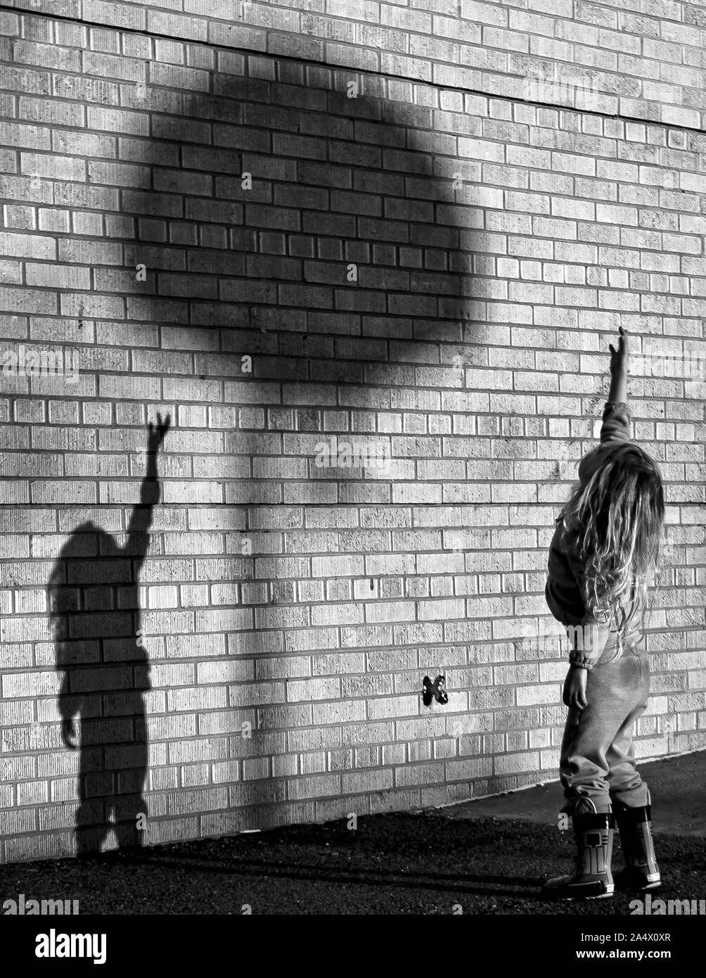 Boy dancer shadow hi-res stock photography and images - Alamy