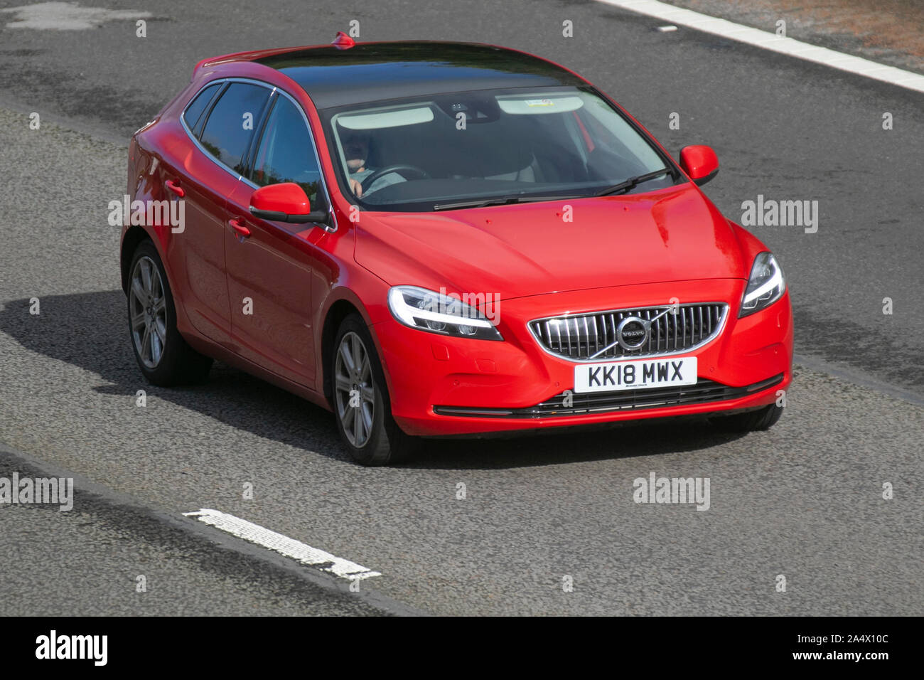 Red volvo coupe hi-res stock photography and images - Alamy