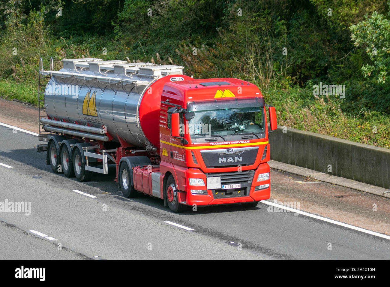 Transport Mervielde Evergem, Belgium; Motorway heavy bulk Haulage ...