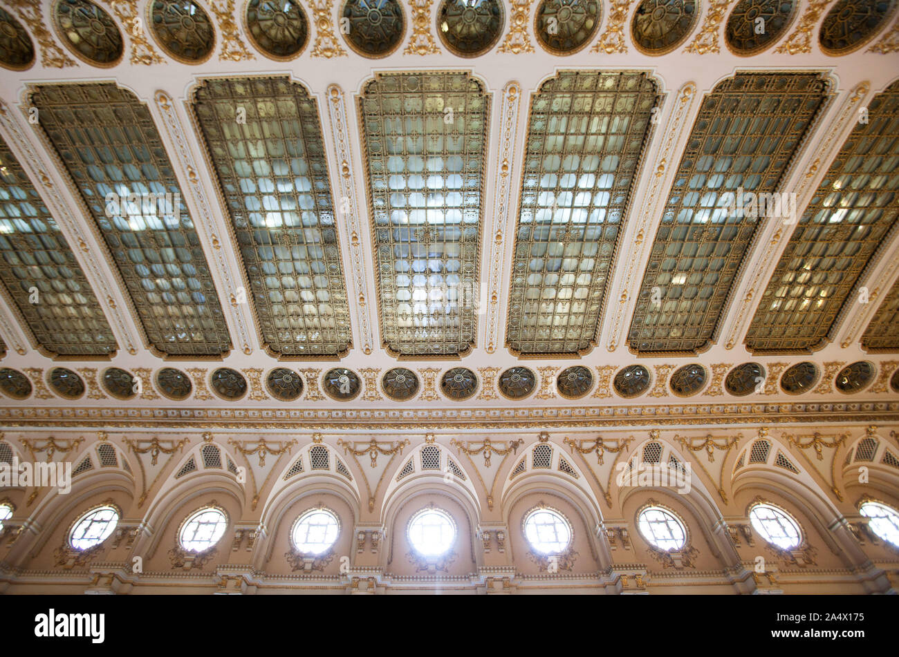 Picture from Parliament Palace in Romania's capital Bucharest. The ...