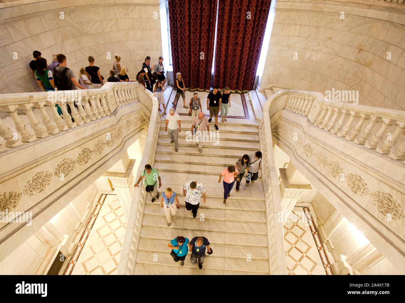 Picture from Parliament Palace in Romania's capital Bucharest. The ...