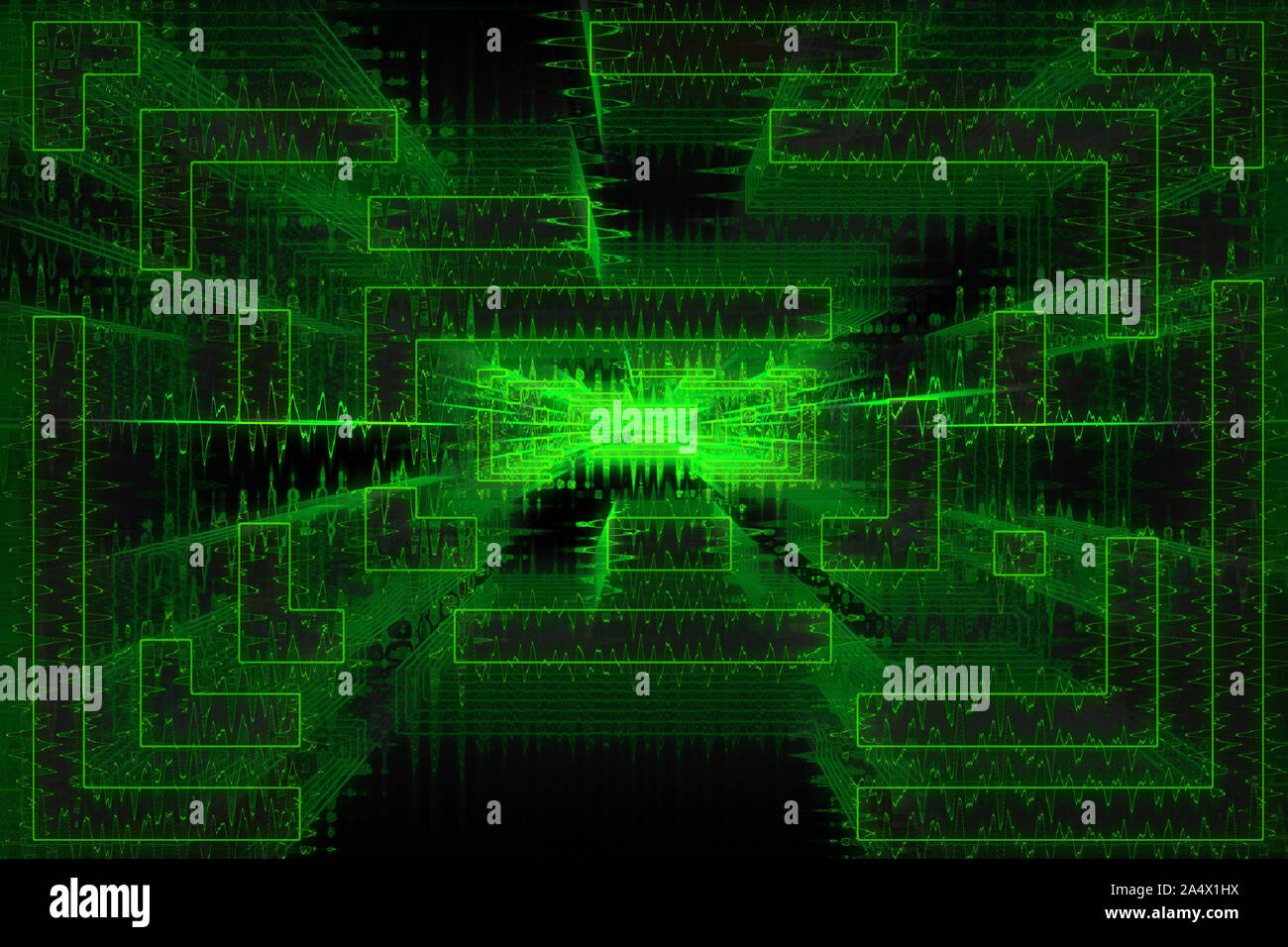 An abstract wavy block background image Stock Photo - Alamy