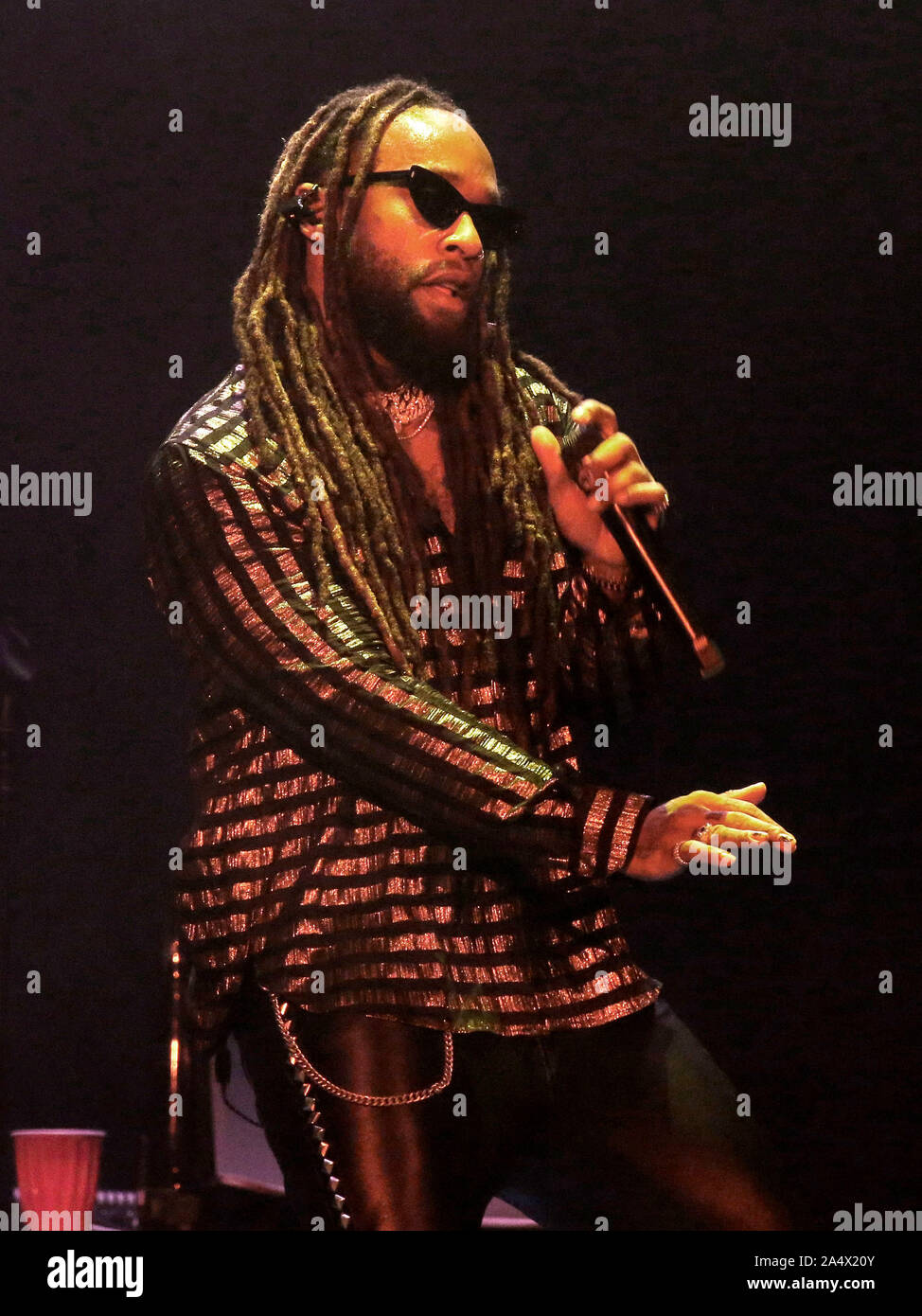 Hip-hop artist Ty Dolla Sign (Ty$) performs in support of Chris Brown's ...