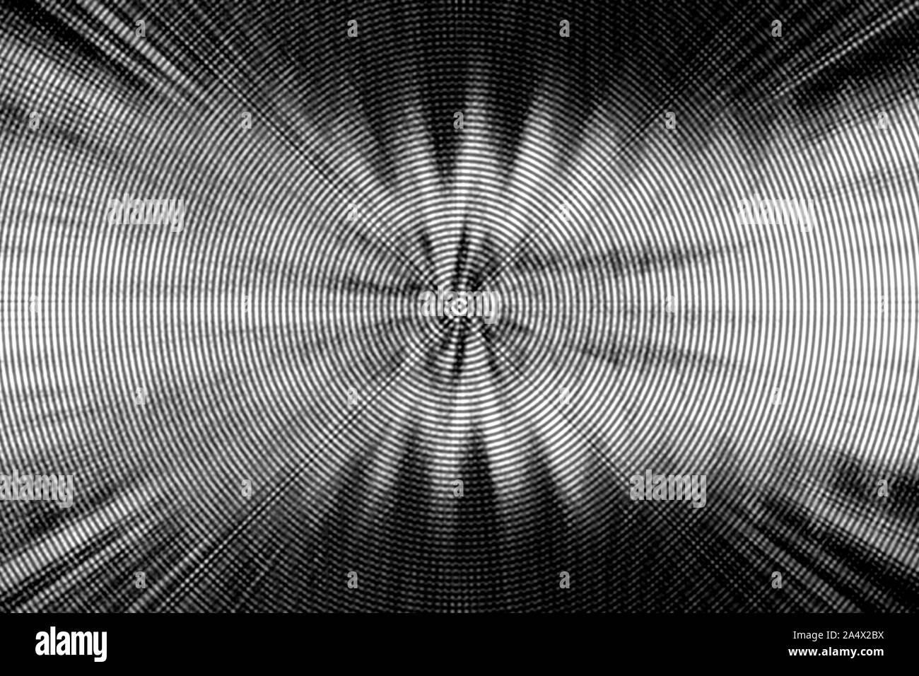 Abstract concentric circles vortex Black and White Stock Photos ...