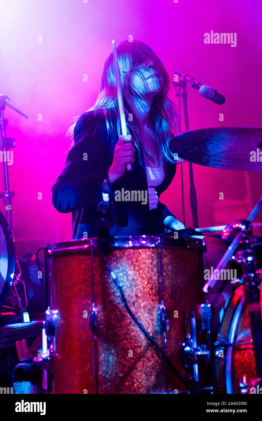 Milan Italy. 15 October 2019. The Australian rock band STONEFIELD ...