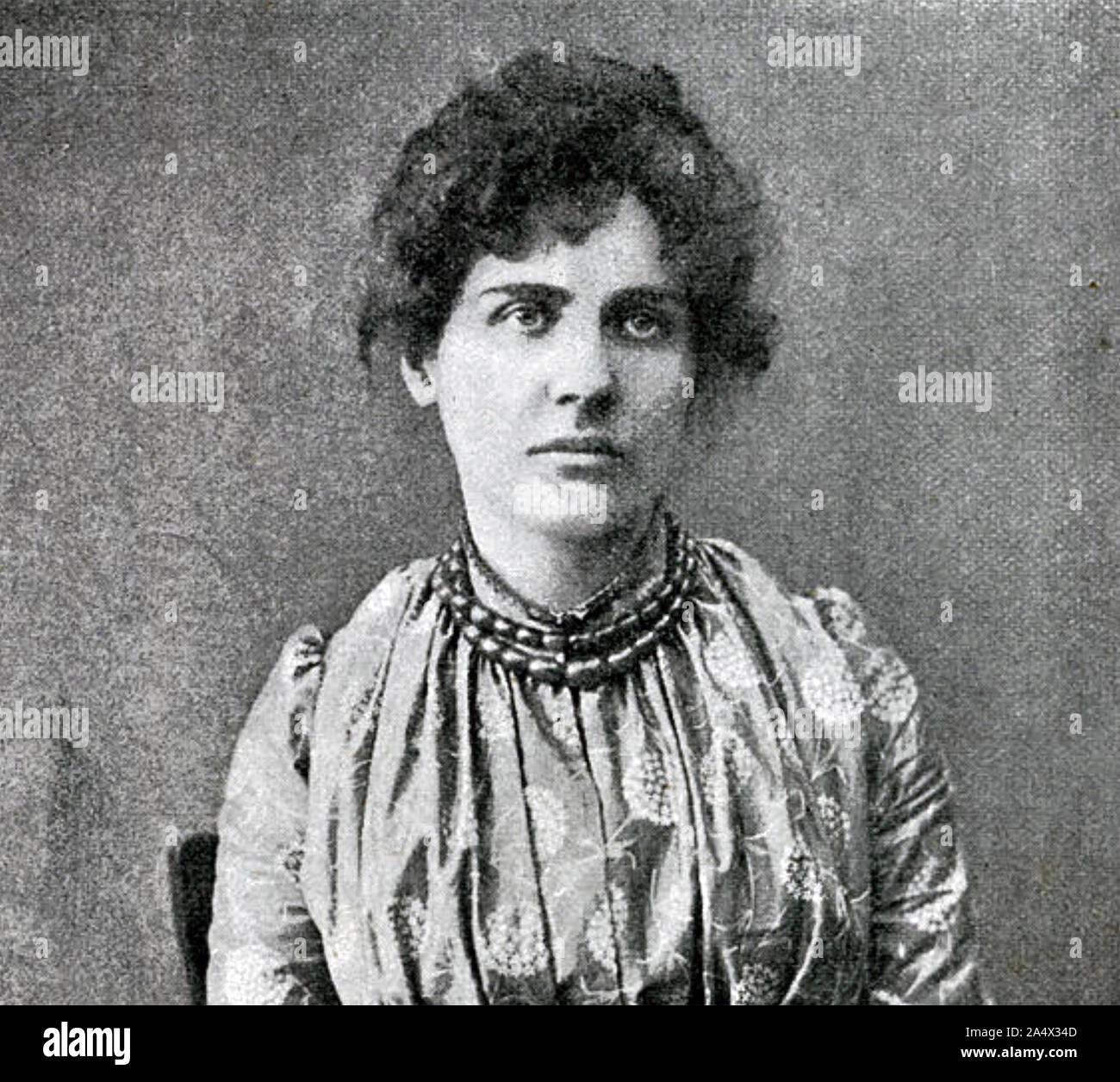 CONSTANCE WILDE (1859-1898) Irish author and wife of Oscar Wilde Stock ...