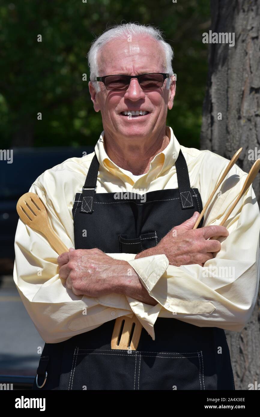 Male cook hi-res stock photography and images - Alamy