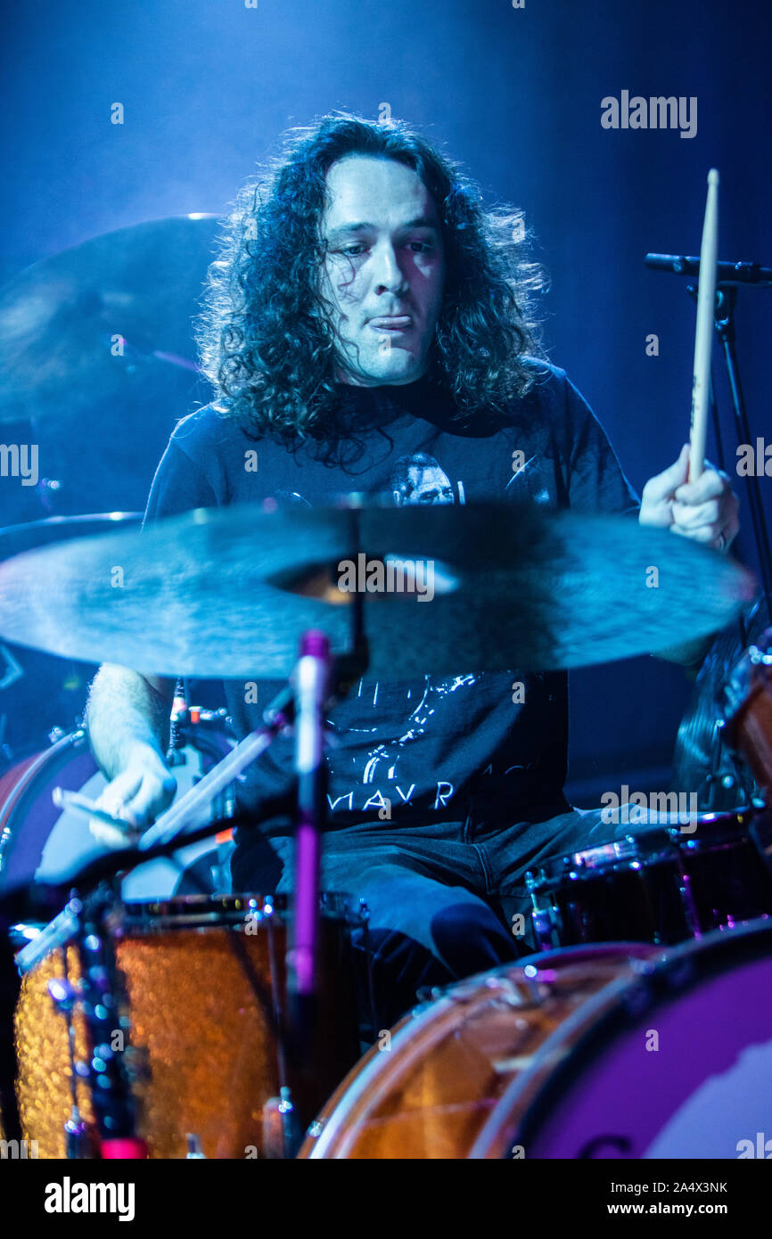 Milan Italy. 15 October 2019. The Australian rock band STONEFIELD ...