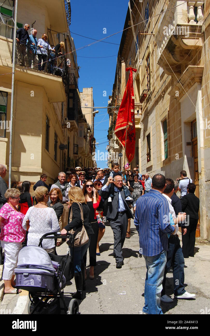 Easter ceremonies in Malta Stock Photo - Alamy