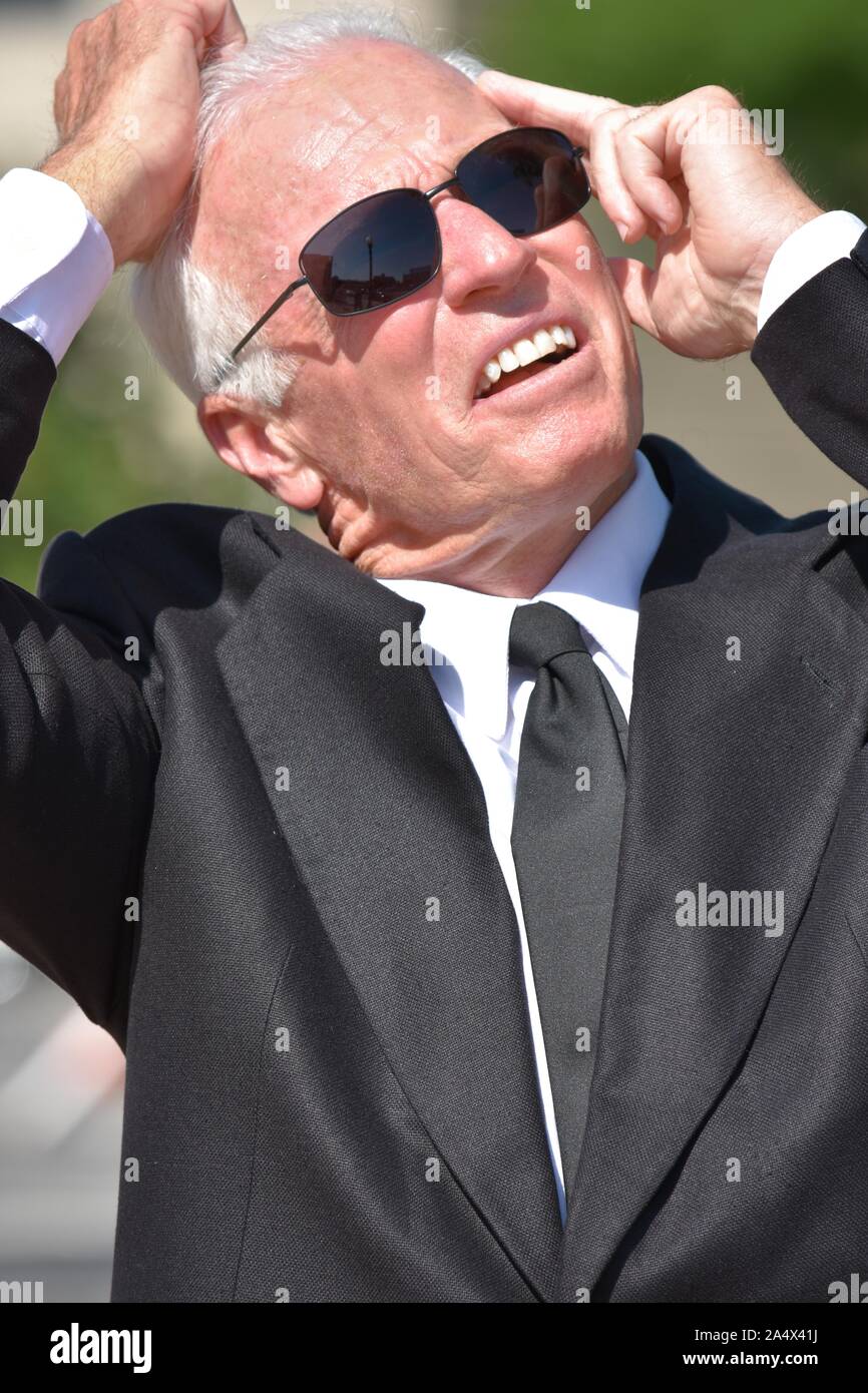 Business Man And Confusion Stock Photo - Alamy