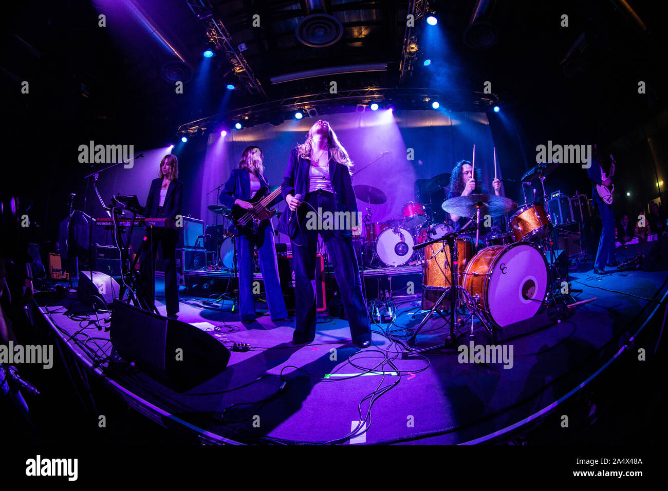 Milan Italy. 15 October 2019. The Australian rock band STONEFIELD ...