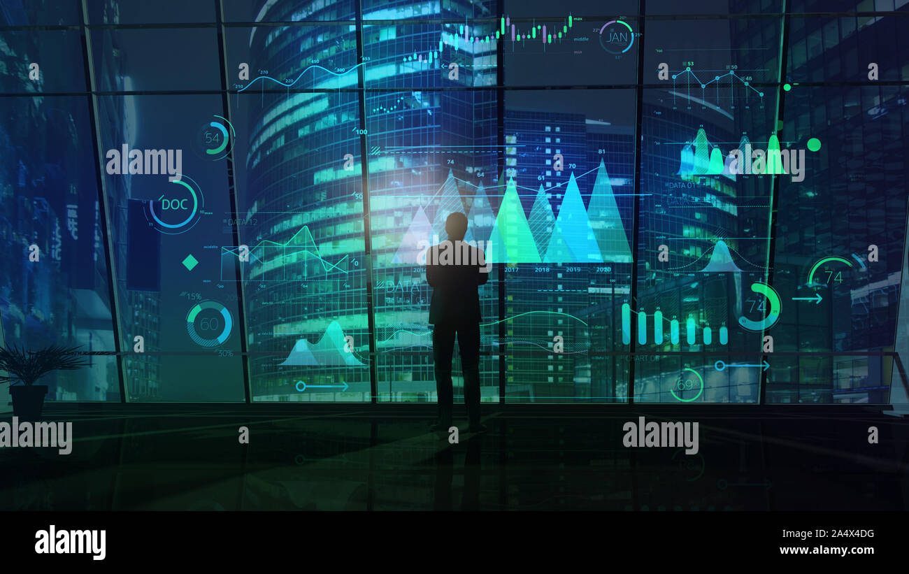 Projecting holographic 3d bar hi-res stock photography and images - Alamy