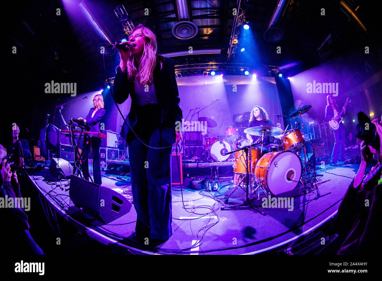 Milan Italy. 15 October 2019. The Australian rock band STONEFIELD ...