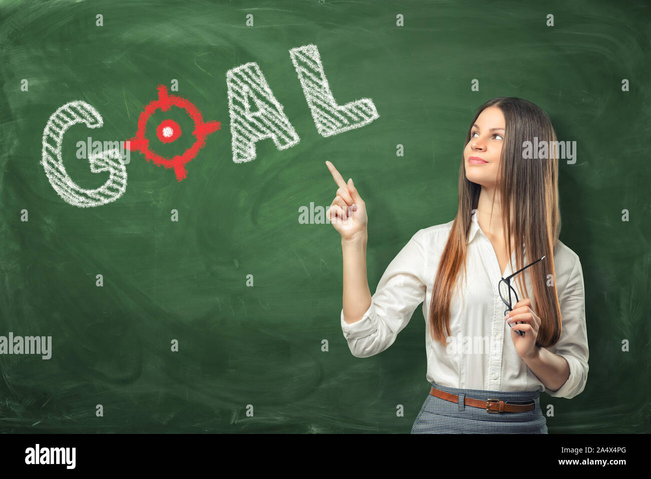 Cartoon illustration big finger pointing hi-res stock photography and ...