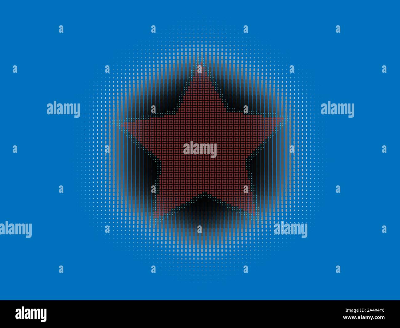 Halftone Star Vector illustration eps 10 Stock Vector Image & Art - Alamy