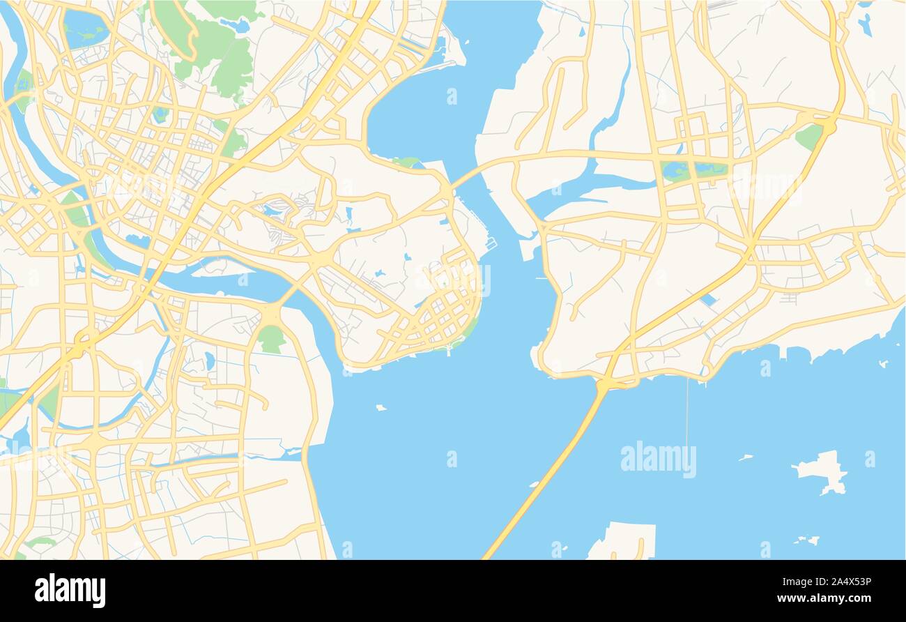 Quanzhou China Map